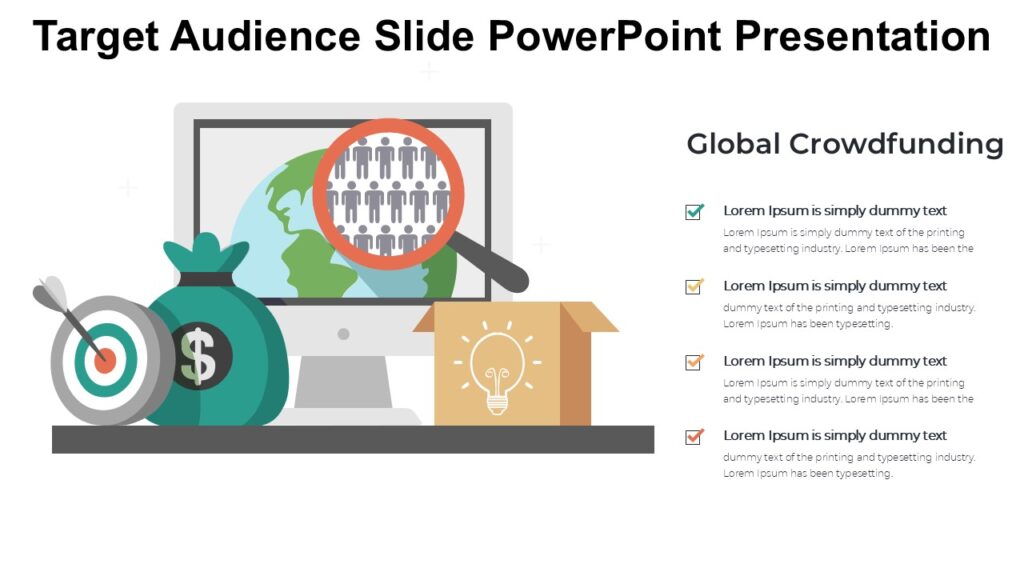 Target Audience Slide PowerPoint Presentation : 100% Editable PPTx