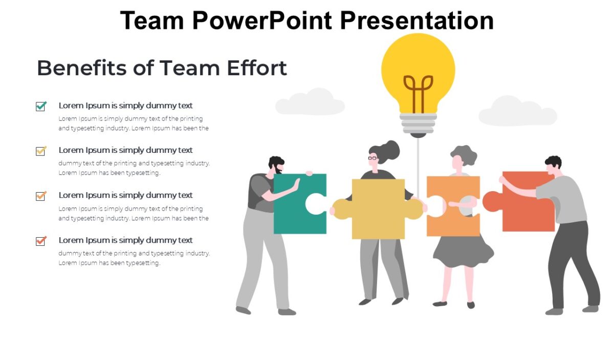Team PowerPoint Presentation - PPTUniverse