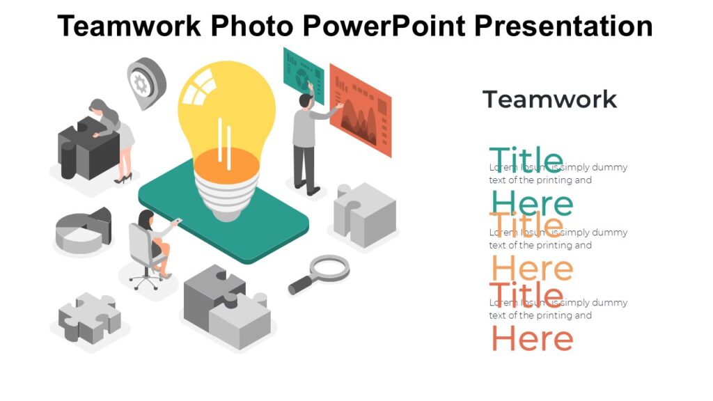 Teamwork Photo PowerPoint Presentation - PPTUniverse