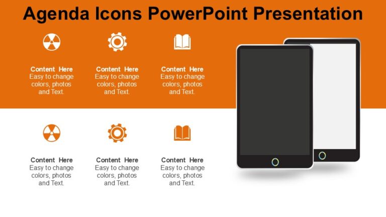 Agenda Icons PowerPoint Presentation - PPTUniverse