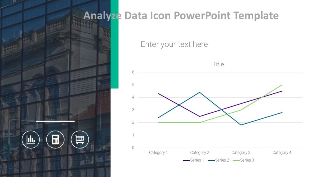 Analyze Data Icon PowerPoint Template - PPTUniverse