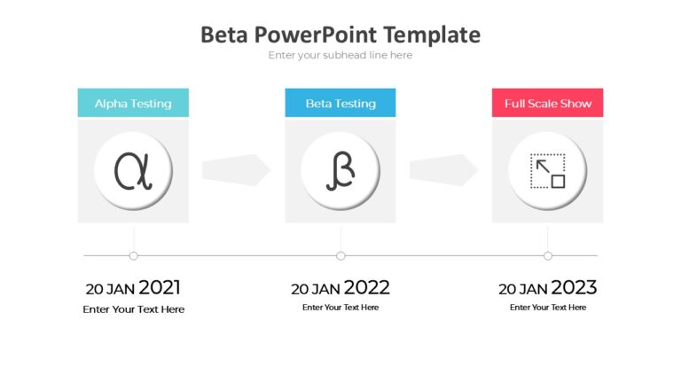 Beta PowerPoint Template : 100% Editable PPTx