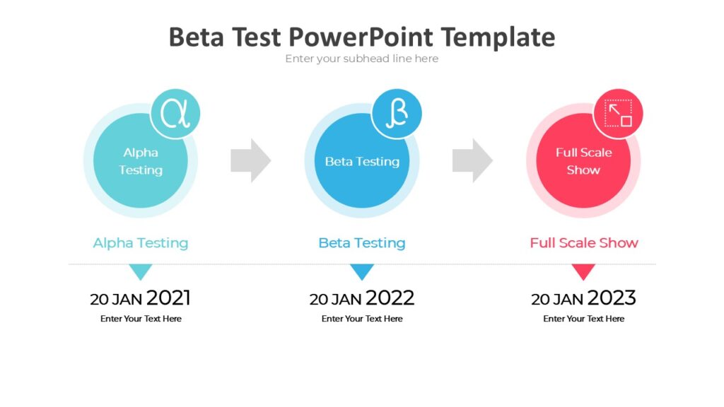 Beta Test PowerPoint Template : 100% Editable PPTx