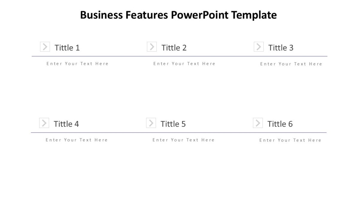 Business Features PowerPoint Template - PPTUniverse