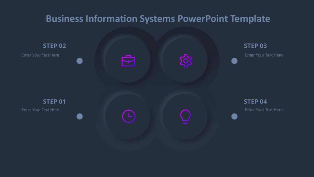 Business Information Systems PowerPoint Template : 100% Editable PPTx