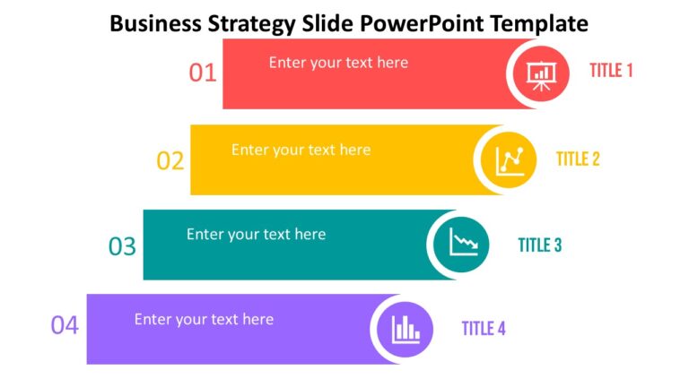 Business Strategy Slide PowerPoint Template : 100% Editable PPTx