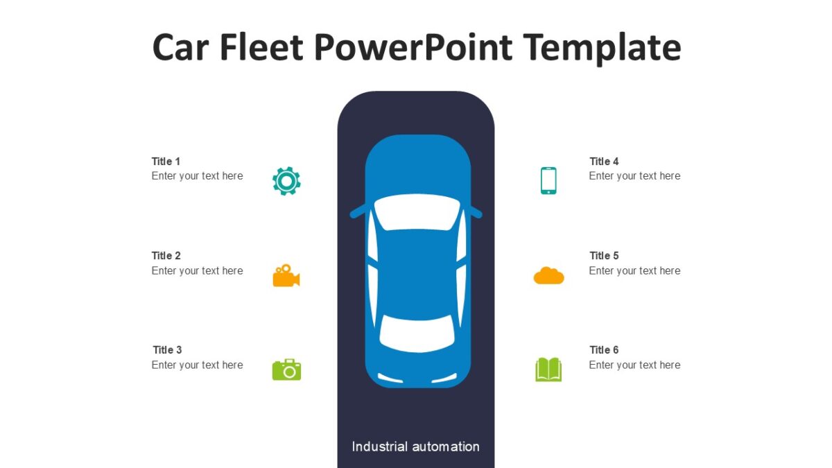 Car Fleet PowerPoint Template : 100% Editable PPTx