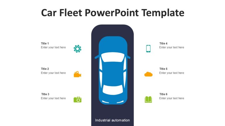 Car Fleet PowerPoint Template : 100% Editable PPTx