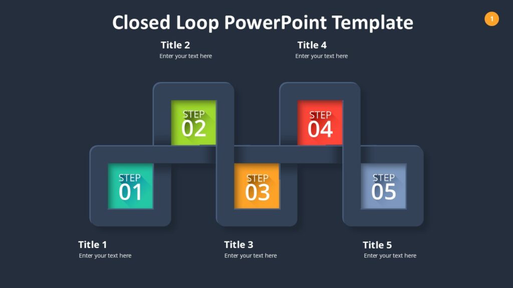 Closed Loop PowerPoint Template - PPTUniverse