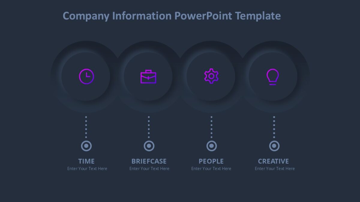 Company Information PowerPoint Template : 100% Editable PPTx