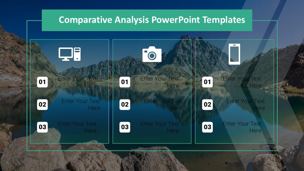 Comparative Analysis PowerPoint Templates : 100% Editable PPTx