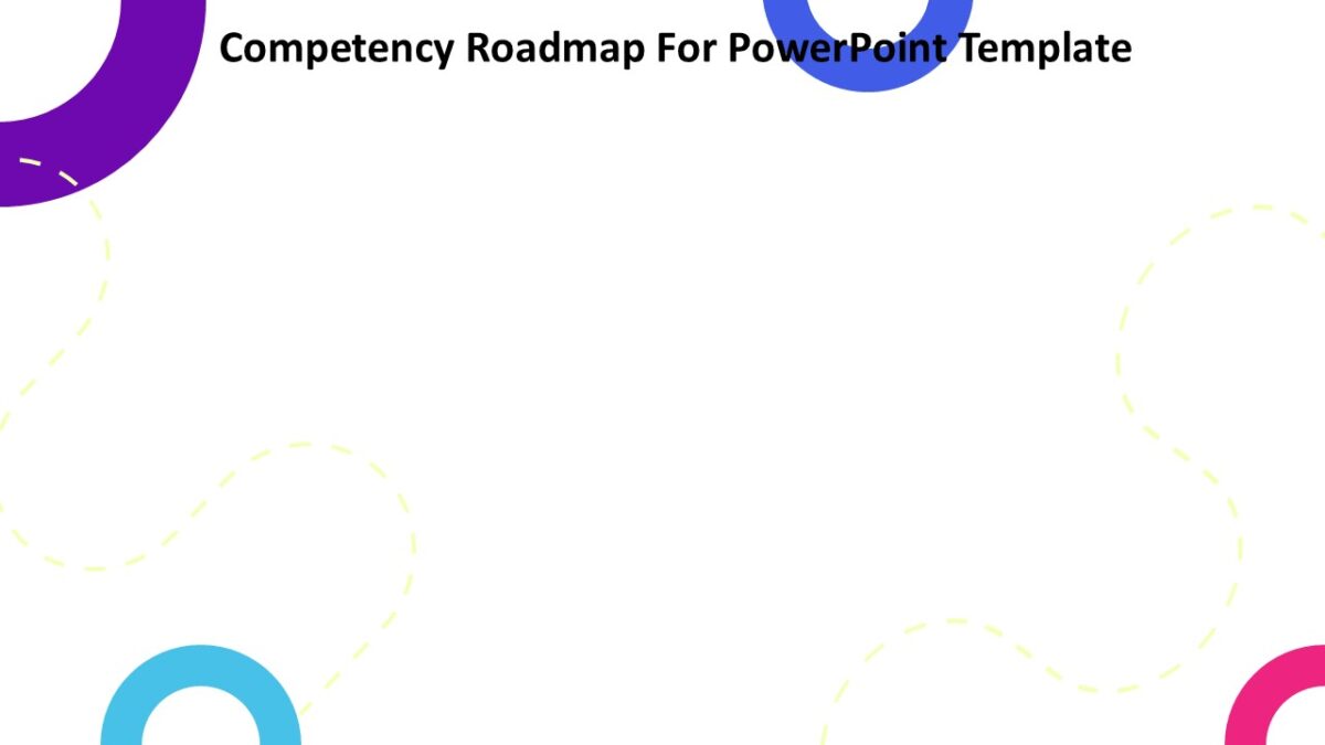 Competency Roadmap For PowerPoint Template : 100% Editable PPTx