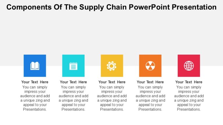 Components Of The Supply Chain PowerPoint Presentation - PPTUniverse