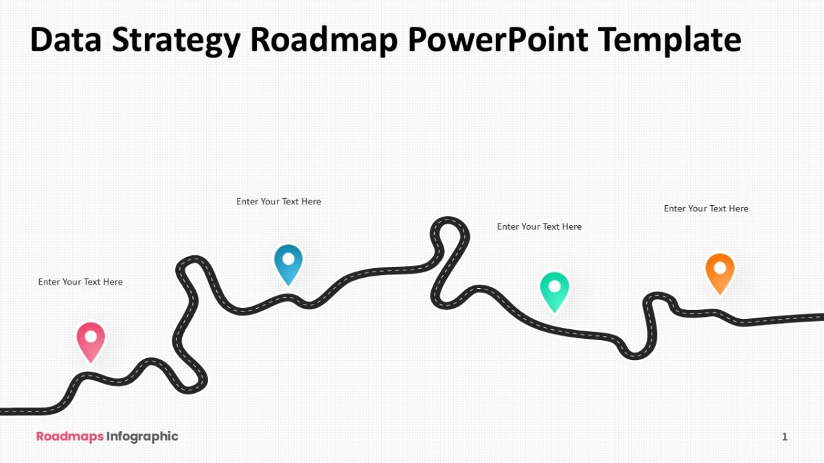 Data Strategy Roadmap PowerPoint Template - PPTUniverse