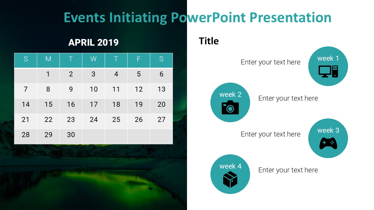 Events Initiating PowerPoint Presentation - PPTUniverse