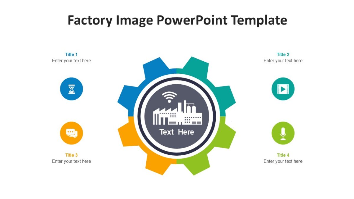 Factory Image PowerPoint Template - PPTUniverse