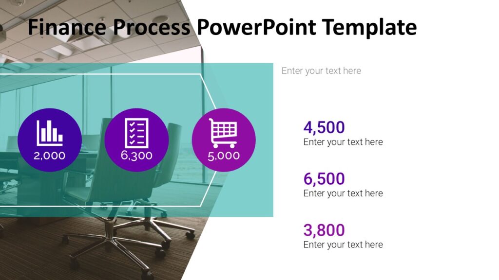 Finance Process PowerPoint Template : 100% Editable PPTx