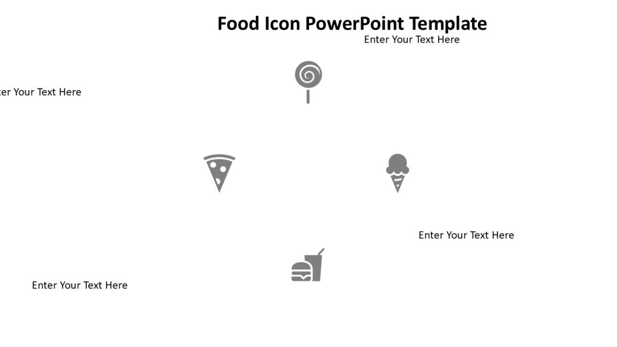 Food Icon PowerPoint Template - PPTUniverse