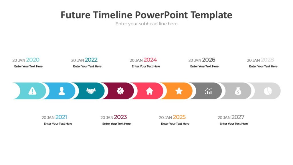 Future Timeline PowerPoint Template - PPTUniverse