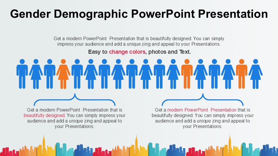 Gender Demographic PowerPoint Presentation - PPTUniverse