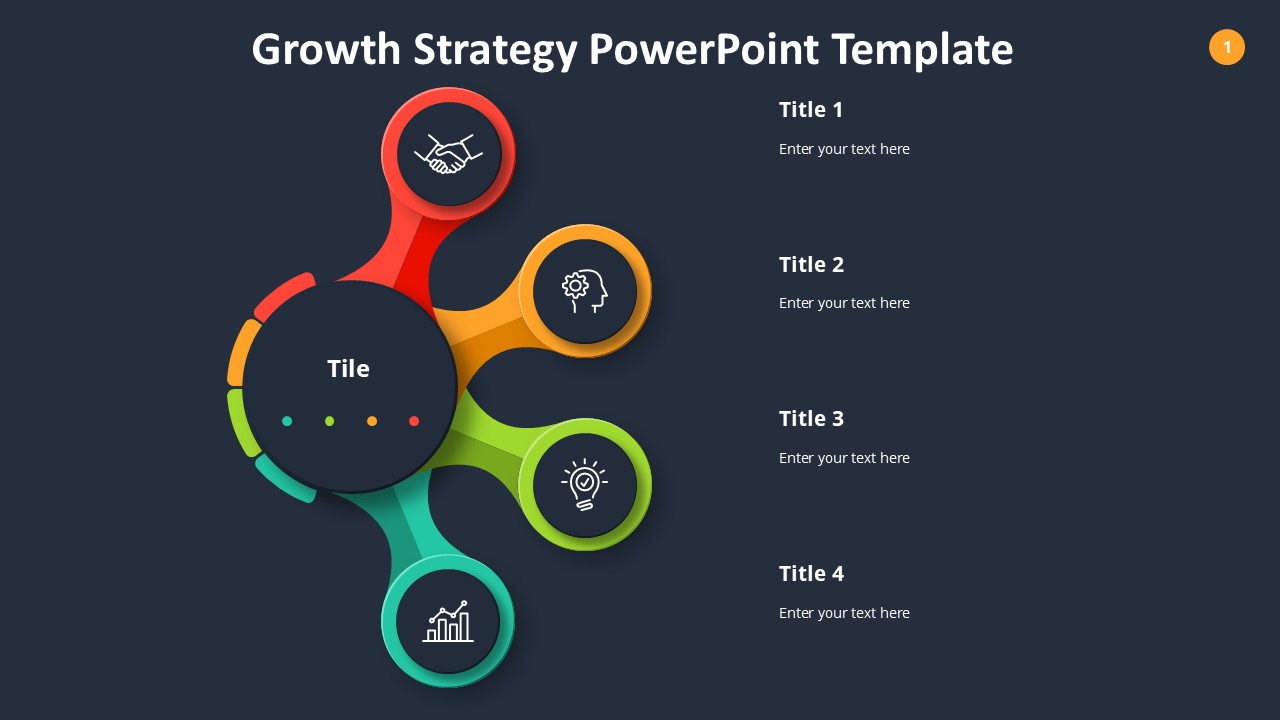 Growth Strategy PowerPoint Template - PPTUniverse