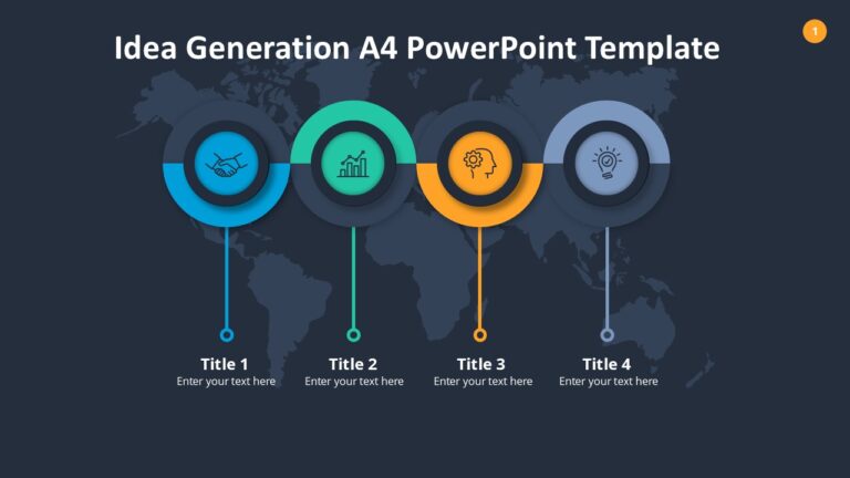 Idea Generation A4 PowerPoint Template - PPTUniverse