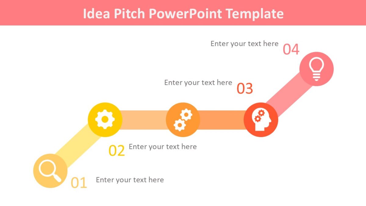Idea Pitch PowerPoint Template : 100% Editable PPTx
