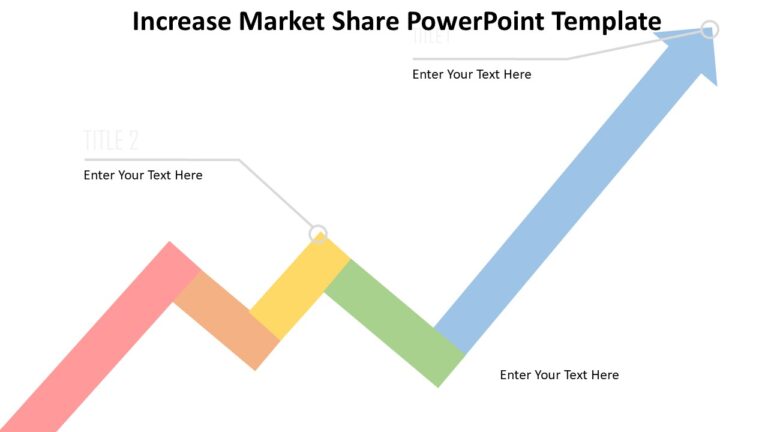 Increase Market Share PowerPoint Template : 100% Editable PPTx