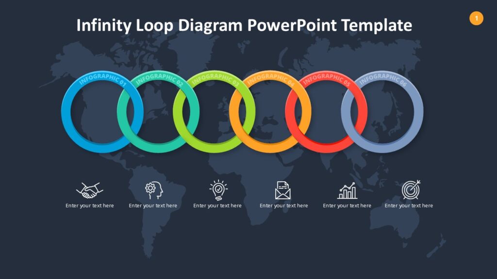 Infinity Loop Diagram PowerPoint Template - PPTUniverse