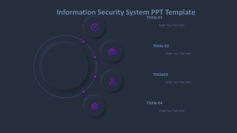 Information Security System PPT Template - PPTUniverse