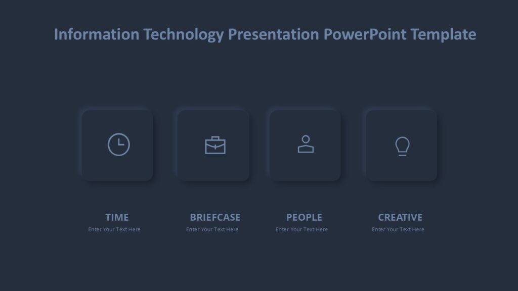 Information Technology Presentation PowerPoint Template - PPTUniverse
