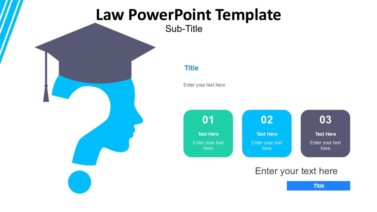 Law PowerPoint Template : 100% Editable PPTx