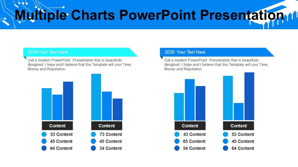 Multiple Charts PowerPoint Presentation - PPTUniverse
