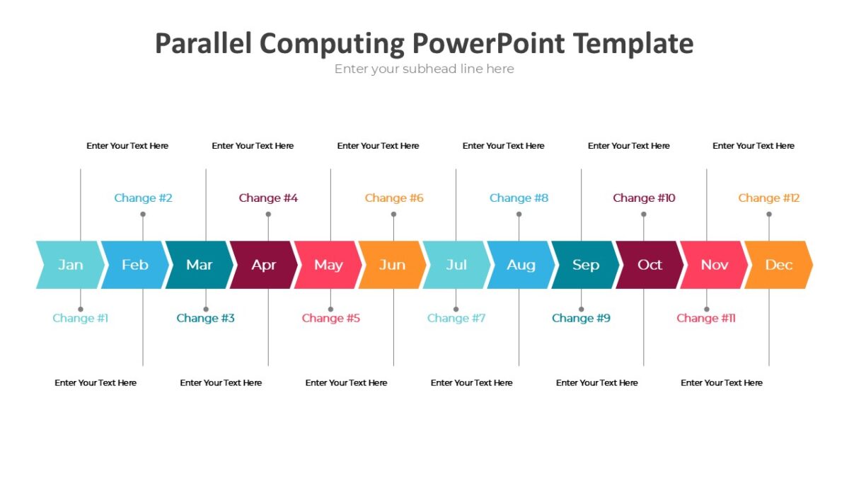 Parallel Computing PowerPoint Template - PPTUniverse