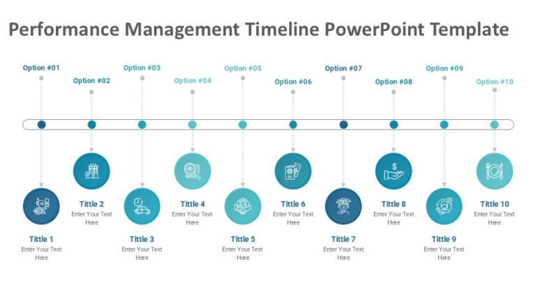 Performance Management Timeline PowerPoint Template - PPTUniverse