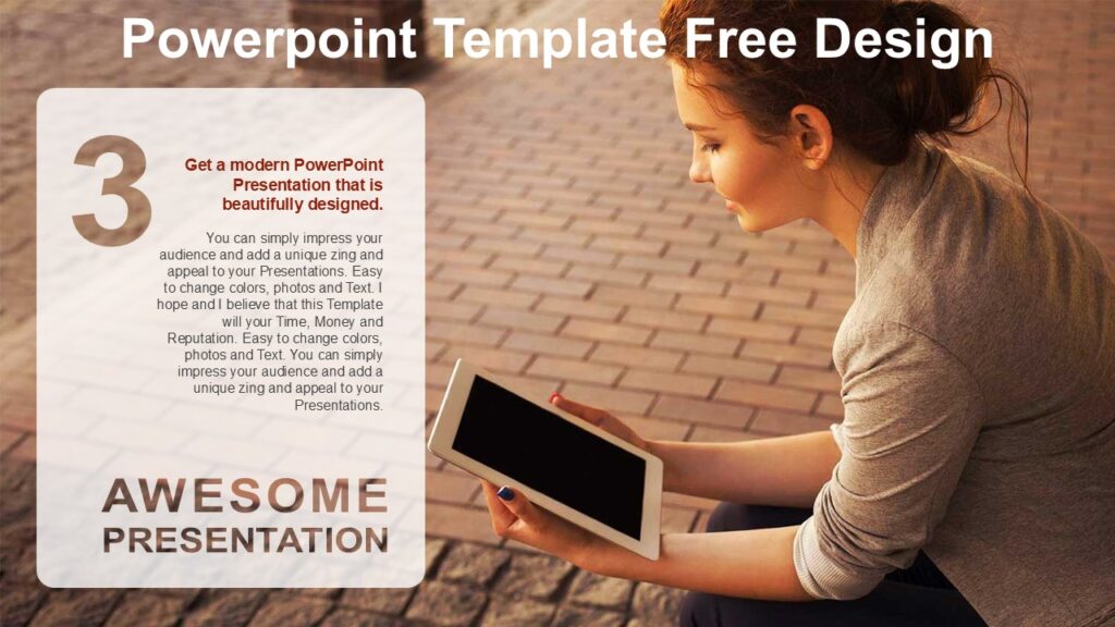 Powerpoint Template Free Design - PPTUniverse
