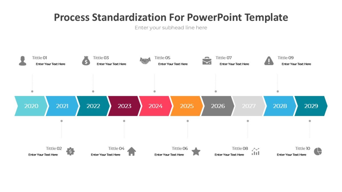 Process Standardization For PowerPoint Template - PPTUniverse