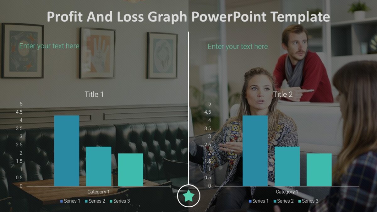 Profit And Loss Graph PowerPoint Template - PPTUniverse