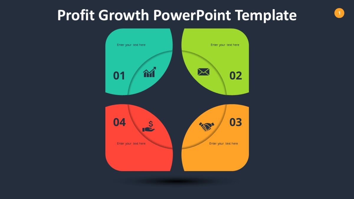 Profit Growth PowerPoint Template - PPTUniverse
