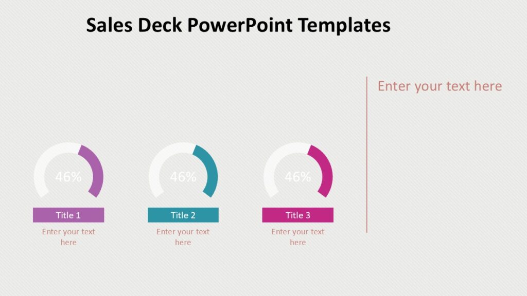Sales Deck PowerPoint Templates : 100% Editable PPTx
