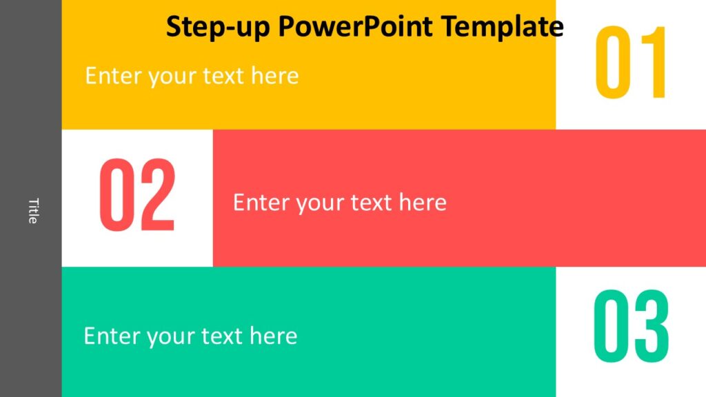 Step-up PowerPoint Template - PPTUniverse