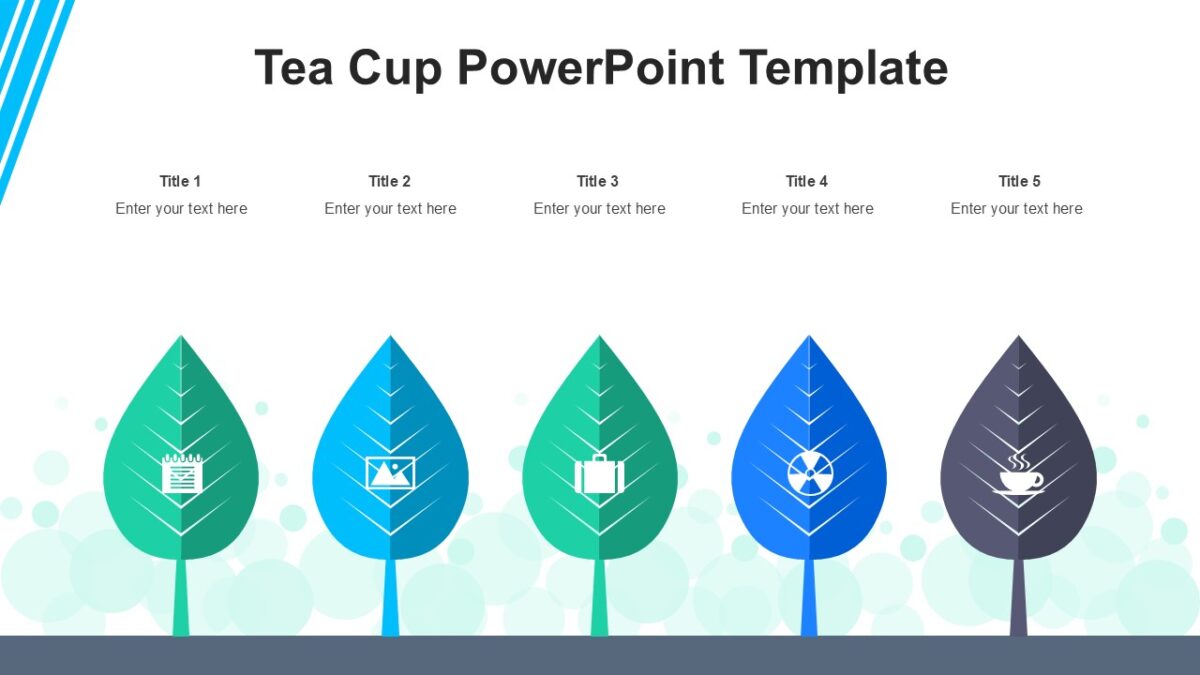 Tea Cup PowerPoint Template - PPTUniverse