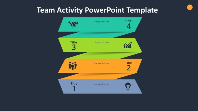 Team Activity PowerPoint Template : 100% Editable PPTx