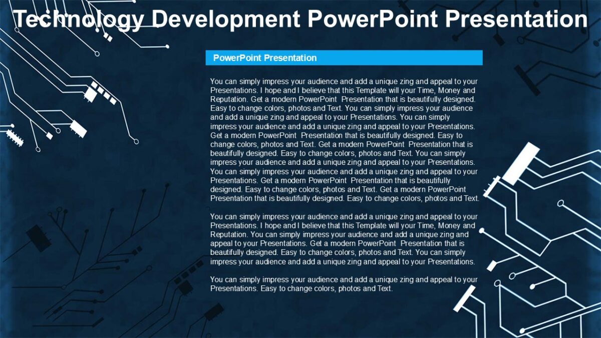 Technology Development PowerPoint Presentation - PPTUniverse