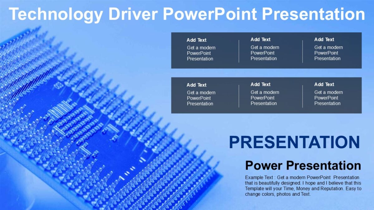Technology Driver PowerPoint Presentation - PPTUniverse