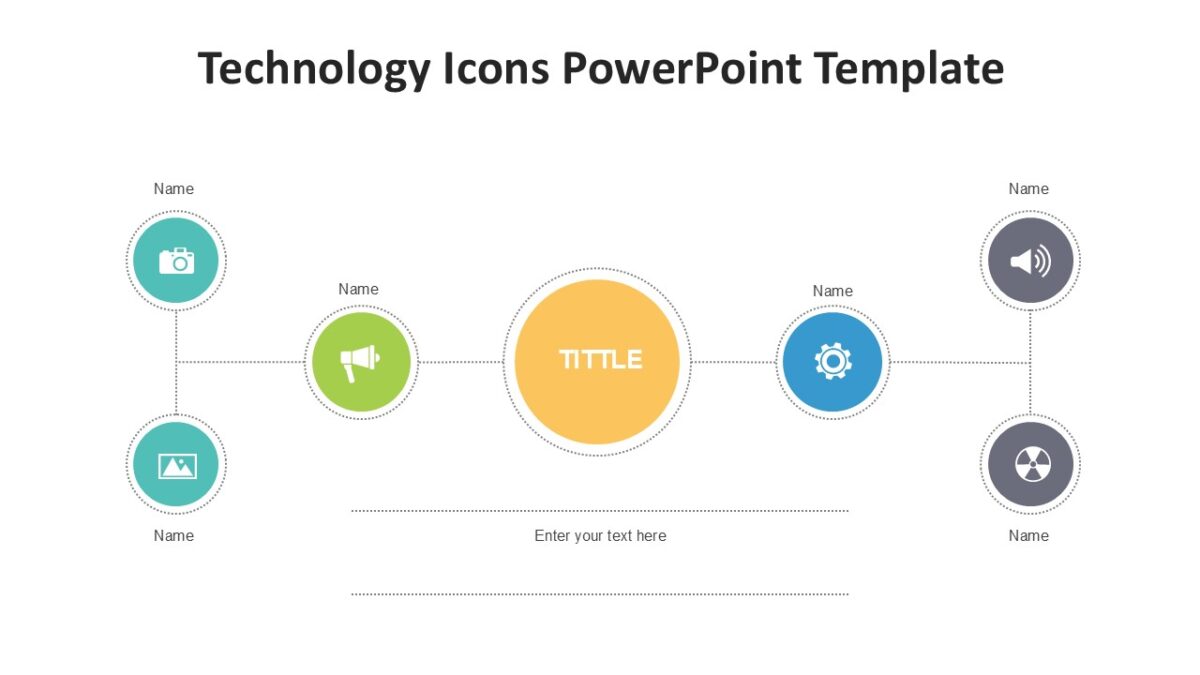 Technology Icons PowerPoint Template - PPTUniverse