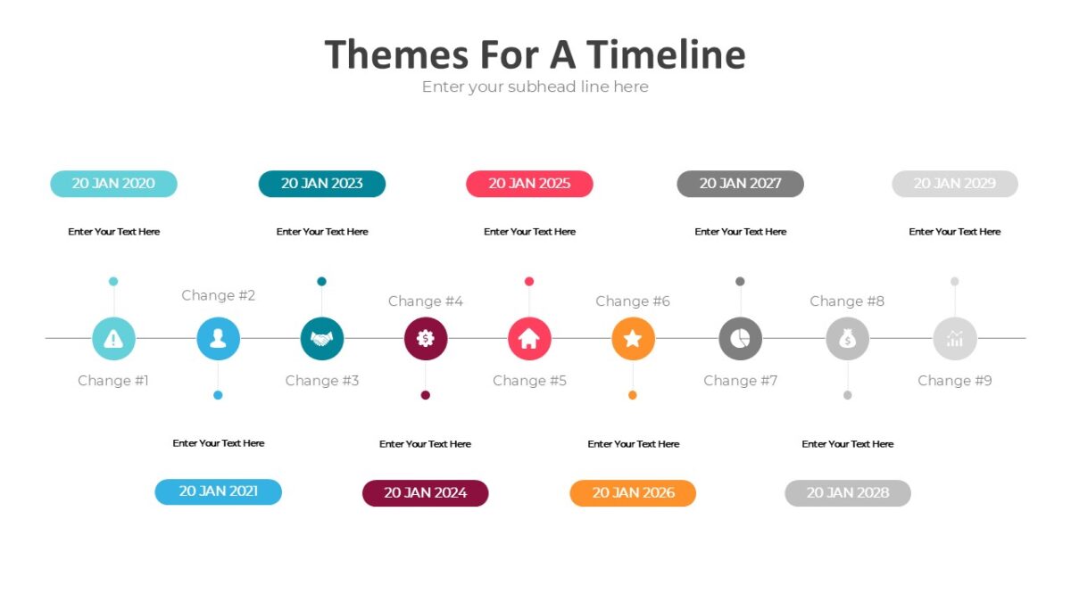 Themes For A Timeline - PPTUniverse