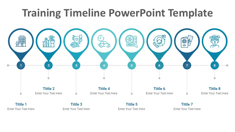 Training Timeline PowerPoint Template - PPTUniverse
