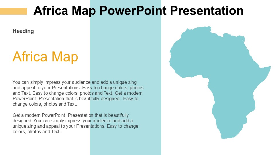 Africa Map PowerPoint Presentation - PPTUniverse