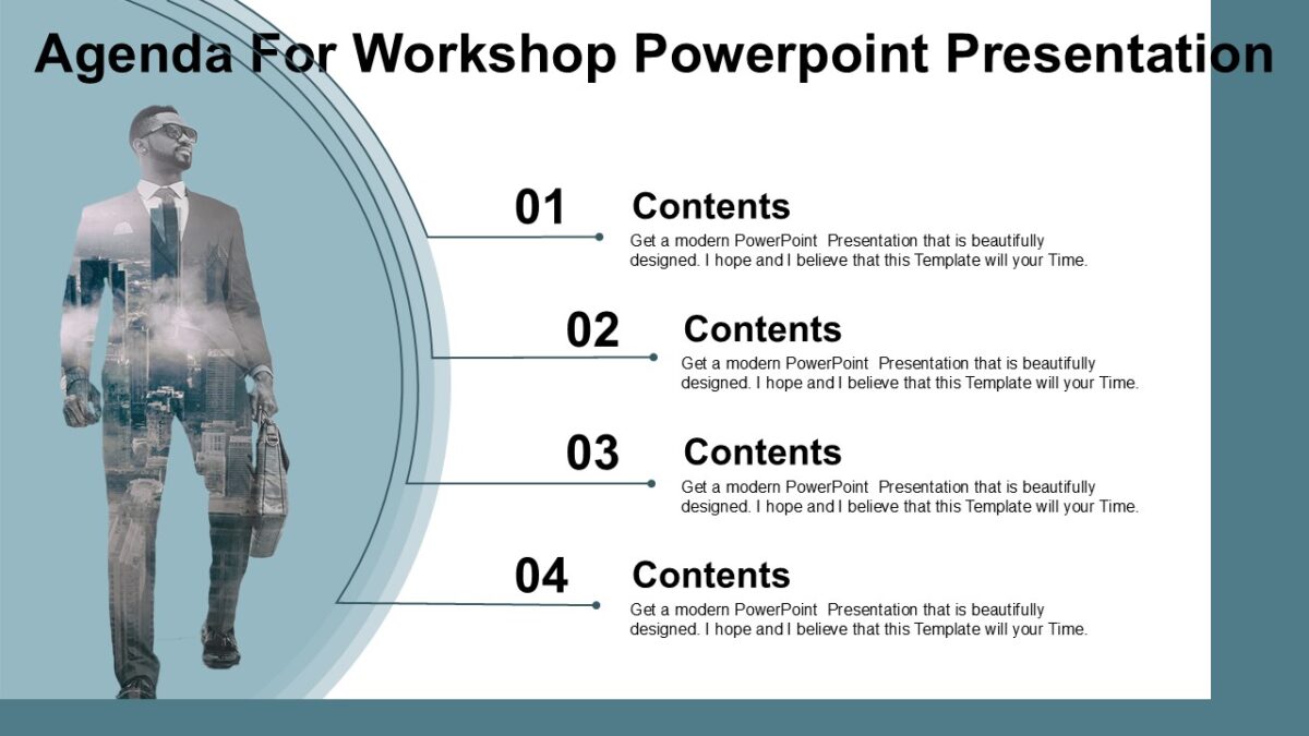 Agenda For Workshop Powerpoint Presentation : 100% Editable PPTx